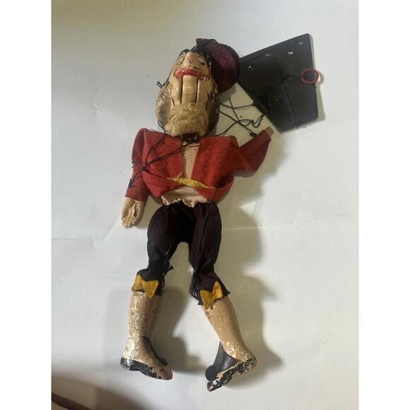 Disney | Toys | Original 95s Peter Pan Captain Hook String Puppet ...